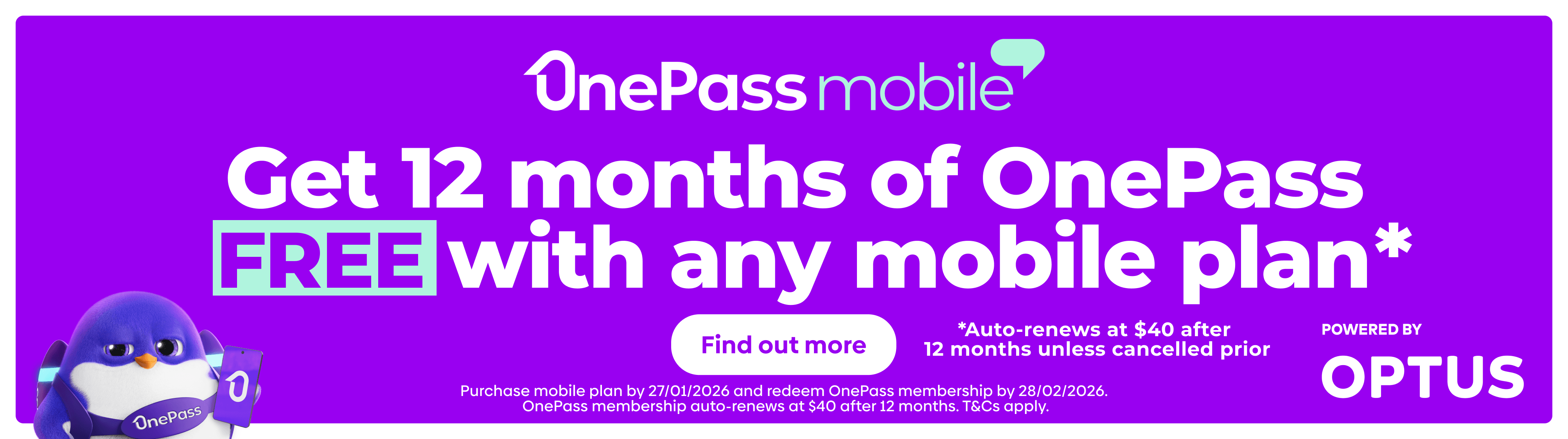 OnePass mobile | 365 Day Mobile Plans, Prepaid Plans and more